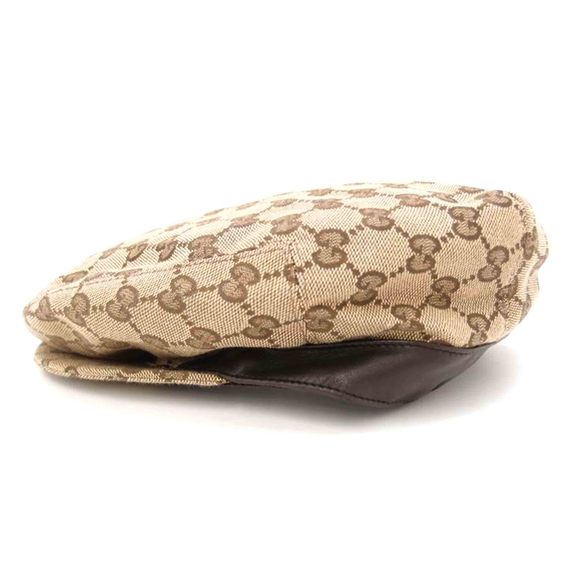 Gucci | Bags | Gucci Gg Canvas Hunting Cap Brown Xl | Poshmark